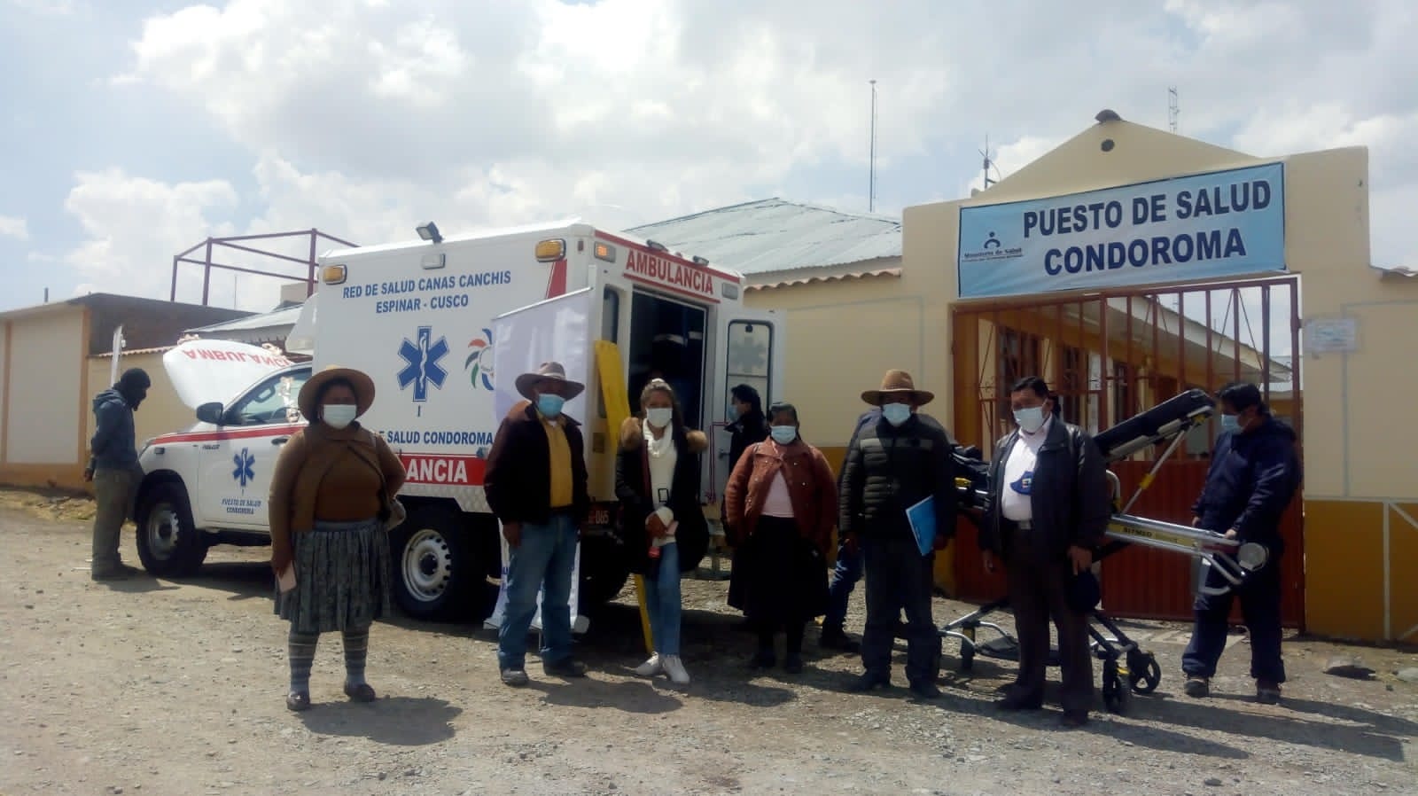 CONVENIO MARCO ESPINAR – ENTREGÓ MODERNA AMBULANCIA AL CENTRO DE SALUD ...